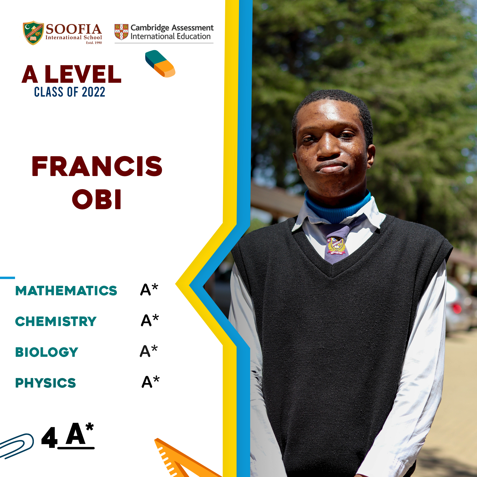 AS/A LEVEL STUDENTS CONTINUE TO SHINE – Soofia International School ...